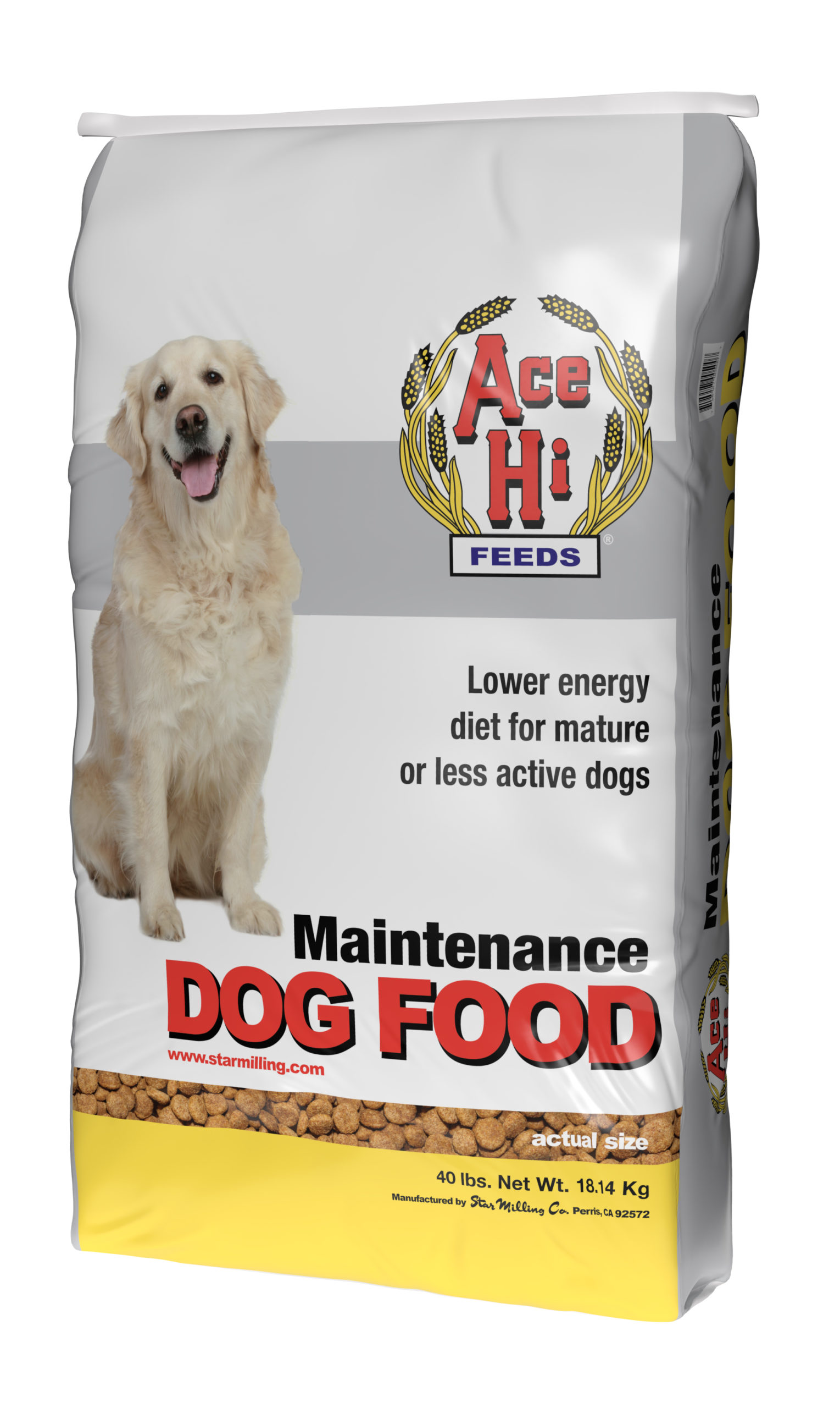 Ace Hi Maintenance Dog Food - Star Milling Co.
