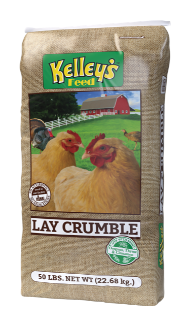 Kelley's Lay Crumble: Chicken Feed for Layer Hens | Star Milling