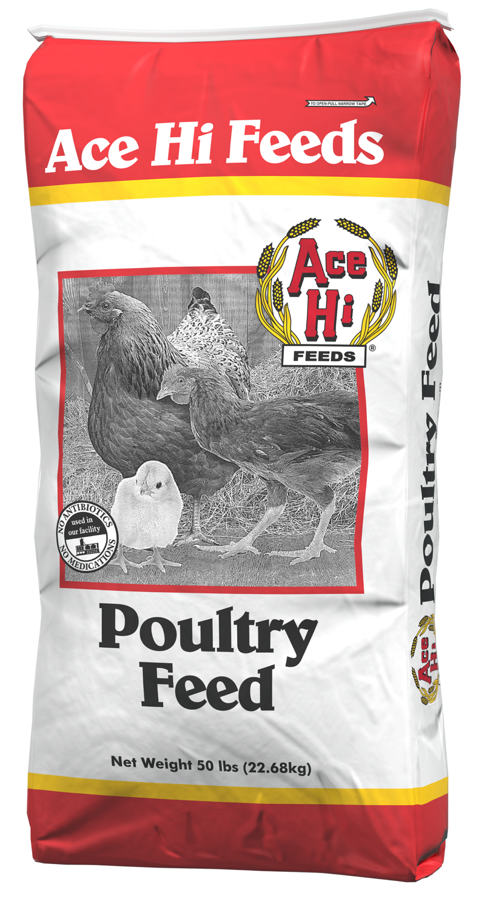 Ace Hi Feeds Starter/Grow Crumble [Food for Chicks 0-18 Weeks]